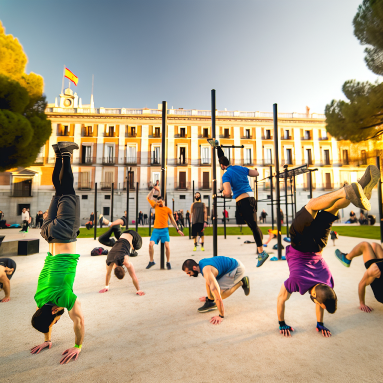 Clases y Lugares de Calistenia en Madrid al aire libre - Madrid Cercano