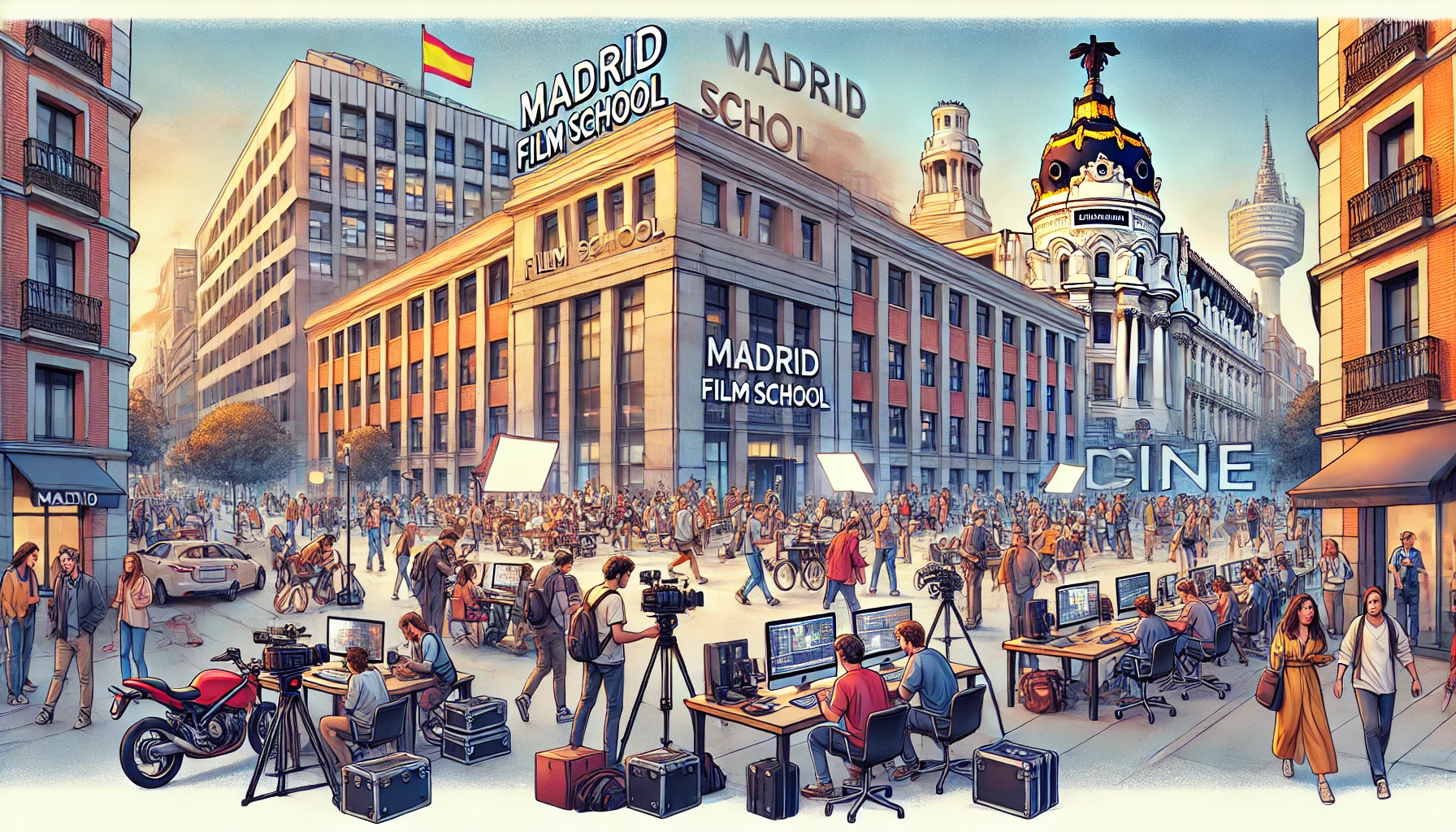 Mejores Escuelas y Academias de Cine en Madrid - Madrid Cercano